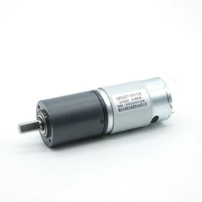 China 94 Rpm NEMA 14 24V DC Brush Gear Motor 0.38A 36mm Low Noise With Gearbox for sale