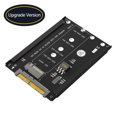China M.2 NGFF Key M to SFF-8639 U.2 Adapter with 2.5-inch Bracket for 2230/2242/2260/2280 SSDs for sale