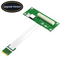 China OEM PCI-E Vertical Express X8 USB GPU Riser Card with 15cm & 25cm FPC Cables for M.2 Key A/E for sale