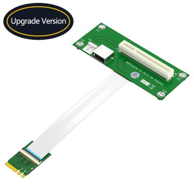 China OEM PCI-E Vertical Express X8 USB GPU Riser Card with 15cm & 25cm FPC Cables for M.2 Key A/E for sale