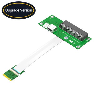 China NGFF M.2 Key A/E to PCI-E X8 Riser Card with 2.5Gbps Speed and USB 2.0 Support for sale