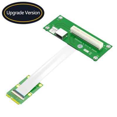 China Vertical PCI-E Express X8 USB Riser Card Extender Cable with 2.5Gbps PCIe and 480Mbps USB 2.0 Support for sale