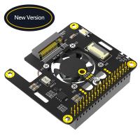 China 3-in-1 M.2 NVMe to PCIe Adapter with Cooling Fan for Raspberry Pi 5 - Supports 2230/2242 Drives & PCIe Gen3 for sale