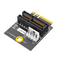 China M.2 NGFF Key A/A+E/E to PCI-E x1 Adapter for 2230 Cards with 5V/12V Power Support for sale