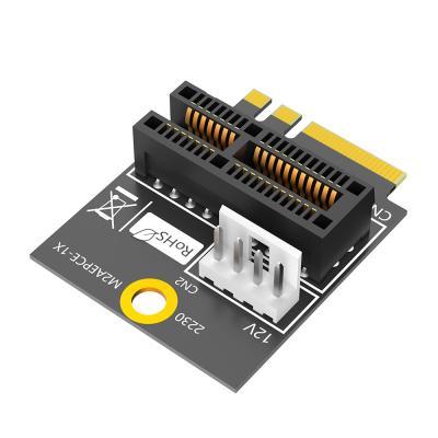 China M.2 NGFF Key A/A+E/E to PCI-E x1 Adapter for 2230 Cards with 5V/12V Power Support for sale