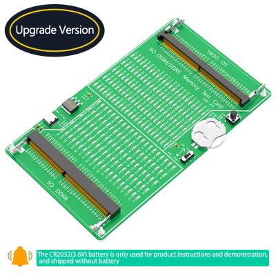 China SO DDR4 DDR5 Laptop Memory Test Card with 3.6V Battery and Type-C Power for Computer Diagnostics for sale