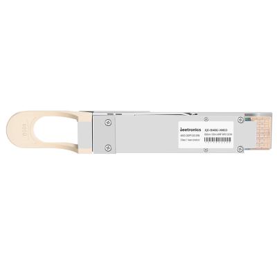 China 850nm 400Gbps QSFP-DD Transceiver Fiber Optic Module with MPO16 Connector for 100M MMF for sale