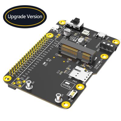 China OEM 3G 4G LTE Base HAT for Raspberry Pi & Asus Tinker Board - 3A Power, -40°C to 80°C Operating Range for sale