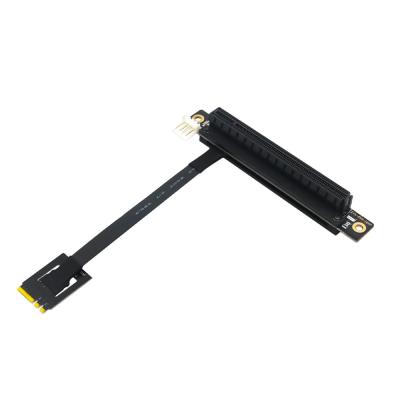 China M.2 NGFF Key A-E to PCIe 16X Adapter Cable 20cm for PCIe 3.0 Data Transfer for sale
