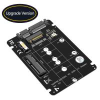 China 2-in-1 M.2 NGFF Key B & mSATA to SATA 3.0 Adapter with LED Power Indicator - 67x98mm PCB for sale