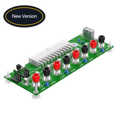 China 20-24 Pin ATX Benchtop Power Breakout Adapter with 3.3V 5V 12V Outputs and 5A Fuse Protection 128×48×30mm for sale