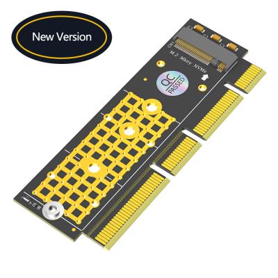 China M.2 NVMe SSD to PCI-E 3.0 X16/X8/X4 Adapter Card - 90x32mm Expansion for Desktop Computers for sale