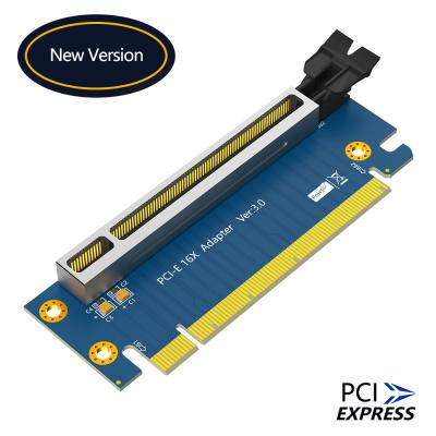 China PCI-E 16x Riser Card PCI Express 3.0 16X Extension Cable 90 Degree for 1U/2U Server 115x39mm for sale