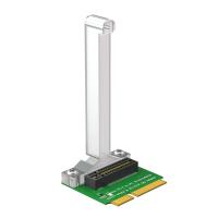 China M.2 NGFF NVMe SSD to Mini PCI-E Adapter for 2280 Drives - Vertical Installation with PCIe x1 Speed for sale