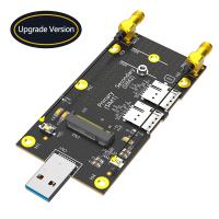 China PCIe Gen 3.0 8 Gbps NGFF M.2 to USB 3.0 Adapter Dual NANO SIM Slot 3042 3052 for sale