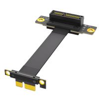 China PCI Express 36-Pin 1X Extension Cable with Gold-Plated Connectors - 14cm Length, 8Gbps Speed for sale