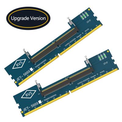 China Laptop DDR5 to Desktop DDR5 U-DIMM Adapter Card - 133.7x27.5mm PCB with 6.4Gbps Data Rate Support for sale