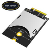 China NGFF M.2 Key-B to SD Card Adapter Converter USB Bus Support 3042 3052 for sale