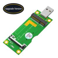 China Mini PCI-E to USB 2.0 Adapter with SIM Card Slot for 3G/4G/LTE WWAN Modules - Supports Nano/Micro/Standard SIM Sizes for sale