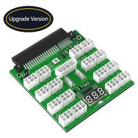 China Daier 16 Port 12V PCI-E 6Pin Server Power Supply Breakout Board 2400W for sale