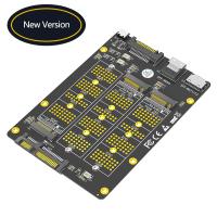 China 3 in 1 M.2 NVMe SATA SSD Adapter to SFF-8611 8612 8654 SATA 6Gbps for 2230 2242 2260 2280 for sale