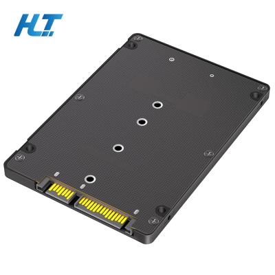 China M.2 SATA to 2.5 Inch SATA III Adapter HLT-001 for 22×30/42/60/80mm NGFF SSDs for sale