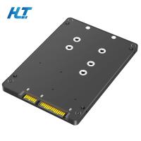 China Dual M.2 NGFF Key B to SATA III 2.5 Inch Adapter 6Gbps for SSD Expansion for sale