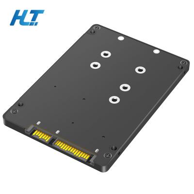 China Dual M.2 NGFF Key B to SATA III 2.5 Inch Adapter 6Gbps for SSD Expansion for sale