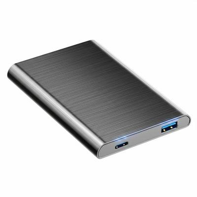 China Portable USB 3.0 Type C SATA HDD SSD Enclosure for sale
