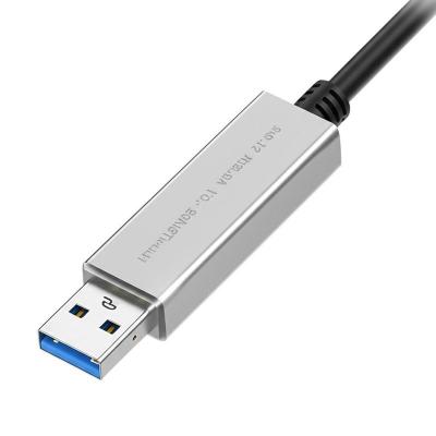 China USB 3.0 Type-c Interface Type Fiber Optic Cable Adapter for SATA III 2.5