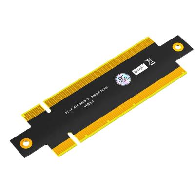 China PCI Express 16X 3.0 Male to Male Adapter 110x32mm Black PCBA for Computer for sale