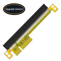 China PCI Express 4X to 16X Riser Card 107.6mm for Laptop PCIe 3.0 Graphics Adapter for sale