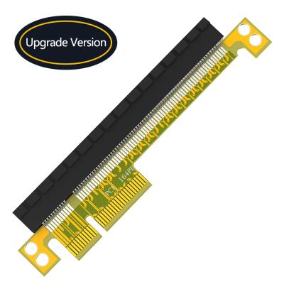 China PCI Express 4X to 16X Riser Card 107.6mm for Laptop PCIe 3.0 Graphics Adapter for sale