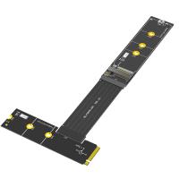 China M.2 NVMe SSD Extension Cable 30cm 270 Degree High Speed Data Transfer for sale