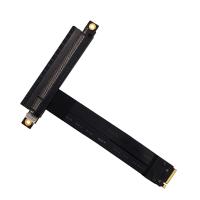 China M.2 NGFF NVMe Key M to PCIe 3.0 X16 Extension Cable 20cm Black for sale
