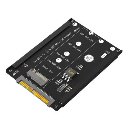China M.2 NGFF to U2 SFF-8639 Adapter Card with 6-Month Warranty for SATA SSD Connectivity for sale