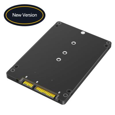 China M.2 NGFF SATA SSD to 2.5 Inch SATA 3.0 Enclosure Adapter Support 2280 2260 2242 2230 for sale
