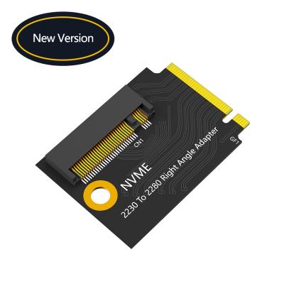 China NVMe M-Key 2230 to 2280 Angled Extension SSD Adapter for ROG Ally Gaming for sale