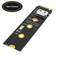 China M.2 NVMe Key M to SFF-8612 OCuLink Adapter PCIe 4.0 x4 64Gbps for SSD eGPU for sale