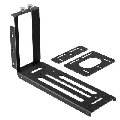 China BQZYX Vertical GPU Mount Bracket 2 Slot Graphics Card Holder Black Metal 11x8x1 cm for sale