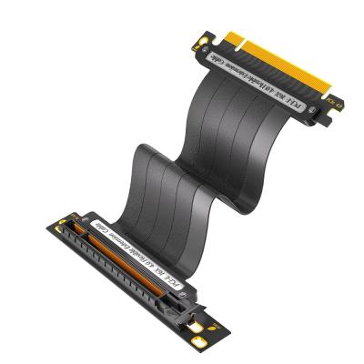 China High Speed PCI-E 4.0 Riser Cable 30cm GPU Extension Cable for GTX1080 and RTX4090 for sale