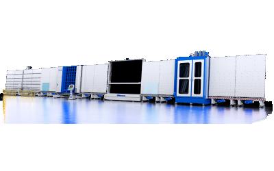 China Automated Gas Filling Insulating Glass Line for sale