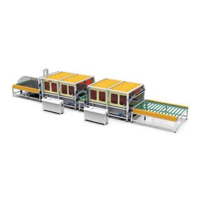 China Curved Glass Cleaning Machine for sale