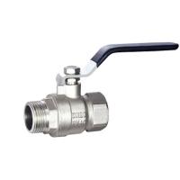 China Male Threaded Brass Ball Valve Industrial Materials Brass Ball Valve SS Thread for sale