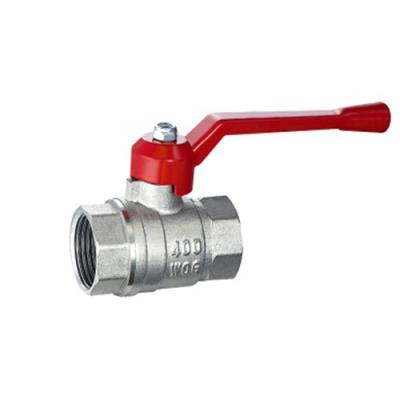 China NPT BSP Thread Brass Copper Ball Valve Water Brass Valve Female Industrial Materials SS Metal Connector for sale