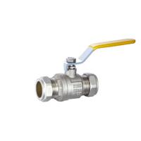 China NPT BSP Thread Copper Brass Ball Valve Female Industrial Materials Metal Connector for sale