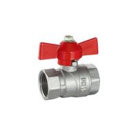 China Forged ANSI SS Brass Threaded Ball Valve With Virgin Ptfe Seat And Blow Out Proof Stem for sale