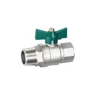 China brass male threaded  ball valve Forged Brass Ball Valve with Virgin Ptfe Seat and Blow-out Proof Stem for sale