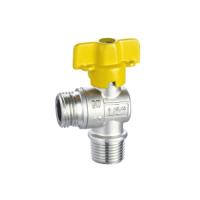 China HPb59-1 Body Leaded  Thread Brass Ball Valve Male Threaded Gas Water SS Manual For Piping Connections for sale