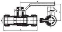 China COM X COM With Drain Ball Valve Brass with drain Forged Two Piece Body WOG With Compression strainer for sale